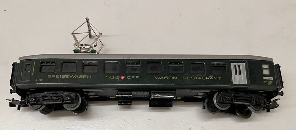 Märklin 4016 Speisewagen SBB Grün HO | Kaufen auf Ricardo