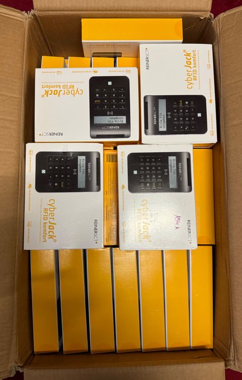 Reinersct Cyber Jack RFID Komfort 50 St. Neu (Neu (gemäss Beschreibung ...