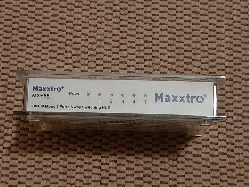 Ethernet Switch - Maxxtro MX-55 (Gebraucht) in Porza für CHF 25 – mit ...