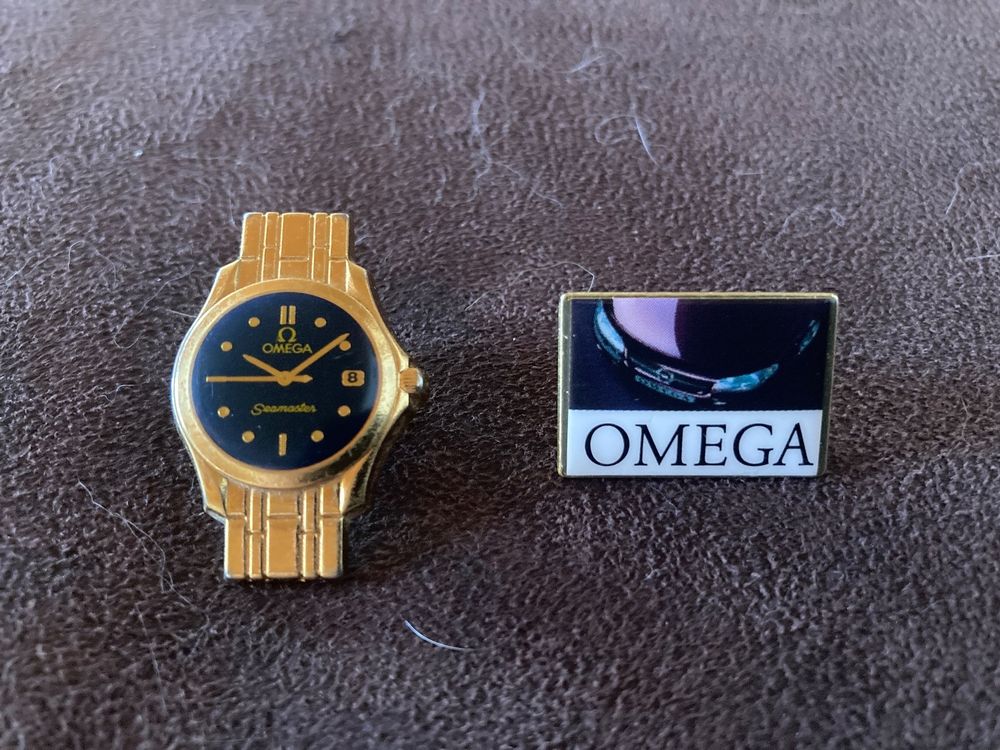 Pin’s montre Omega seamaster (Gebraucht) in Plagne für CHF 15 – mit ...
