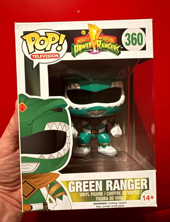 Funko Pop! Power Rangers - Green Ranger (Neu und originalverpackt) in ...