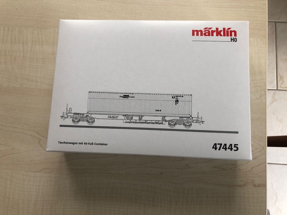 Märklin 47445 Taschenwagen Gleichstrom | Kaufen auf Ricardo
