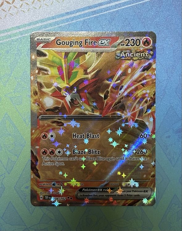 Pokemon TCG Gouging Fire EX 38/162 Ancient | Kaufen auf Ricardo