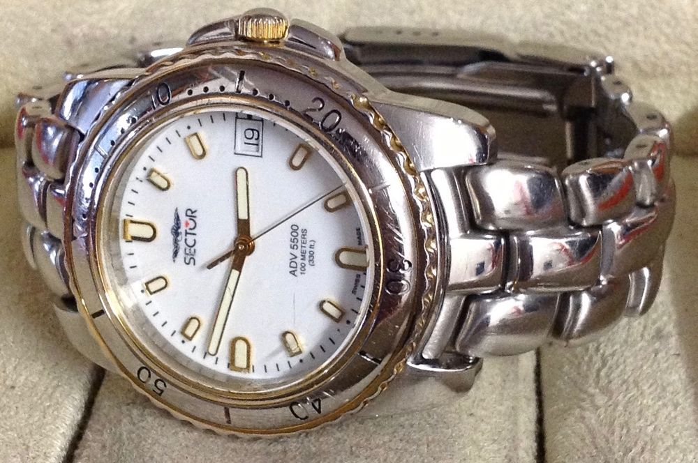 SECTOR ADV 5500 swiss-made Herrenuhr ( Quartz / 41 mm ) | Kaufen auf ...