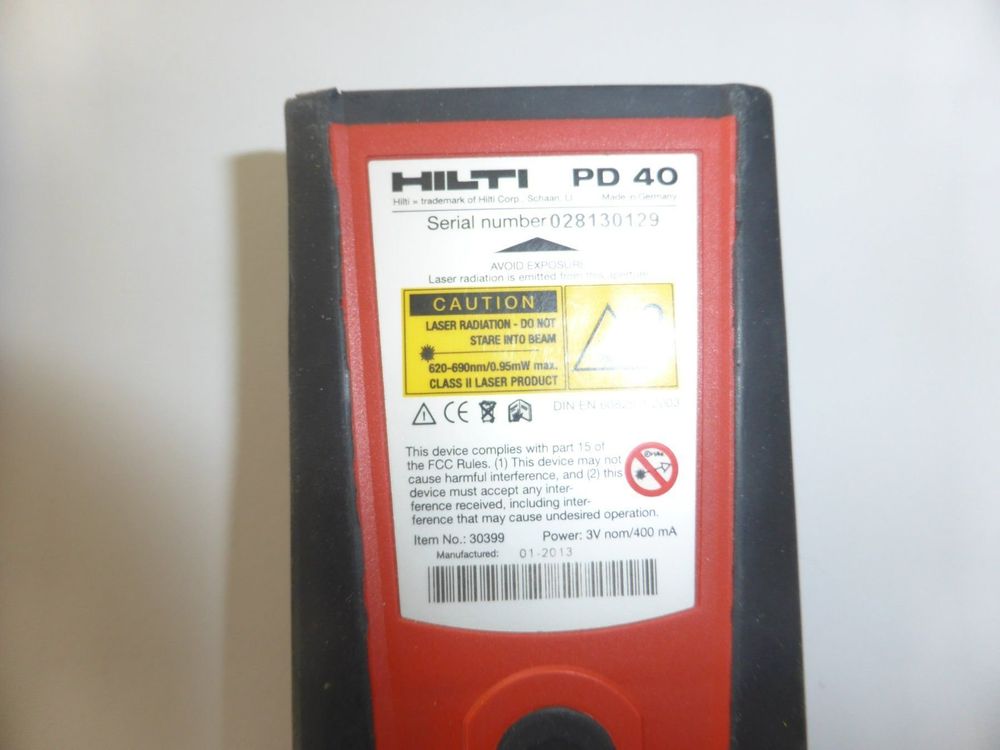 Hilti PD 40 Lasermessgerät (Gebraucht) in Winterthur für CHF 39 – mit ...