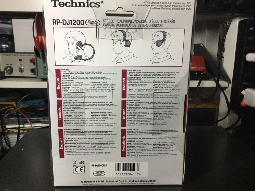 TECHNICS DJ 1200 Kopfhörer | Kaufen auf Ricardo