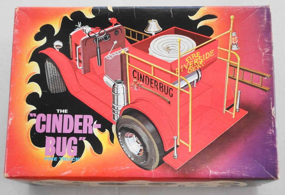 AMT THE CINDER-BUG FIRE TRUCK 1/25 nicht komplett (Gebraucht) in ...