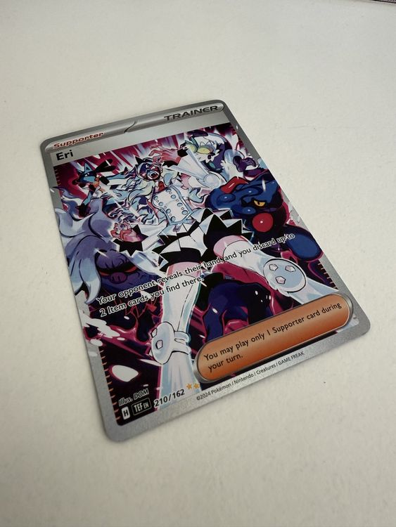 Eri 210/162 Trainer Full Art Holo Pokémon Karte | Kaufen auf Ricardo