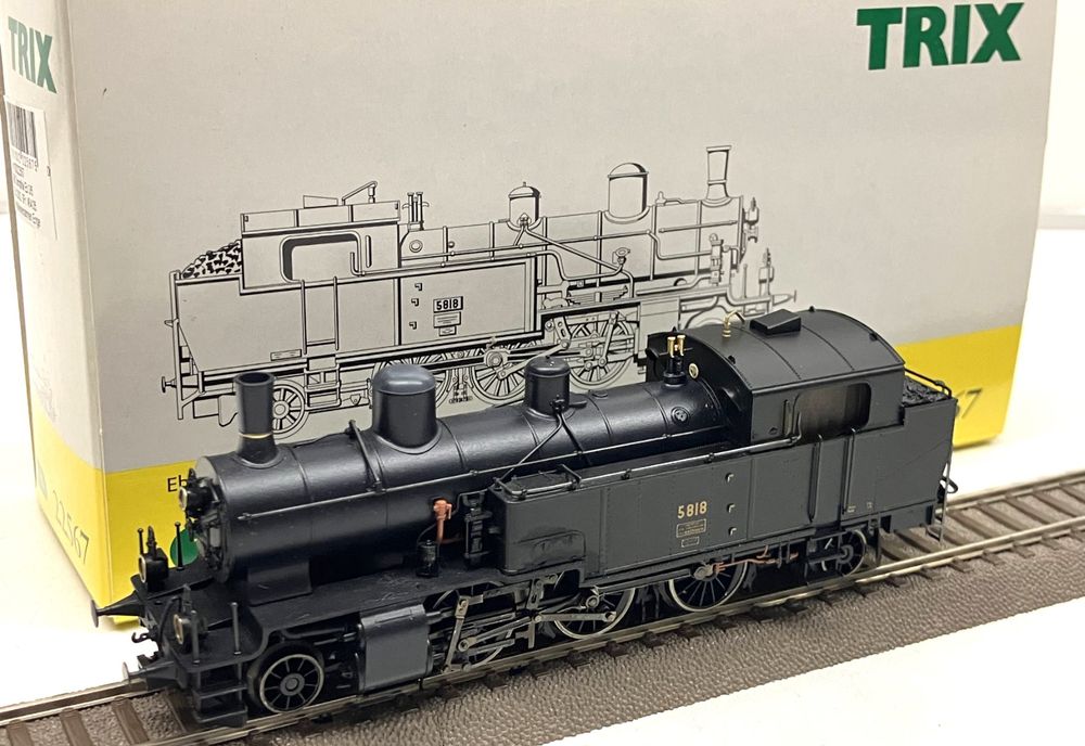 Trix 22567= Dampflok Eb 3/5 SBB 5818 Habersack - Guss (Neu (gemäss Beschreibung)) in Thun für ...
