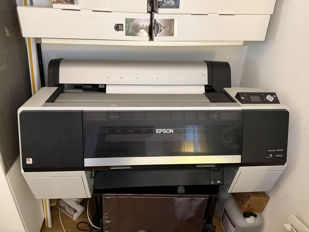 Epson Surecolor P6000 A1+ Drucker inkl. Hahnemühle Papier (Gebraucht ...