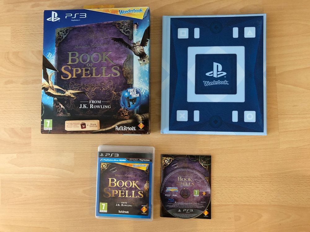 Book of Spells mit Buch und OVP - PS3 (Gebraucht) in St.gallen für CHF ...