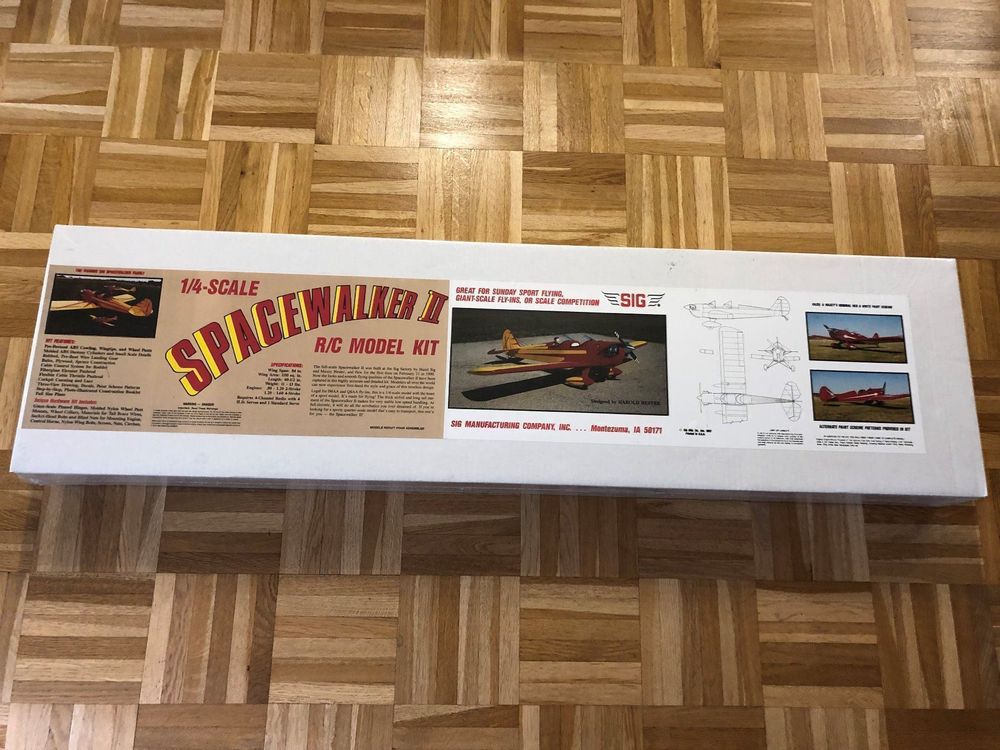 SIG Spacewalker 1/4 Scale Holzbaukasten. (Neu und originalverpackt) in ...