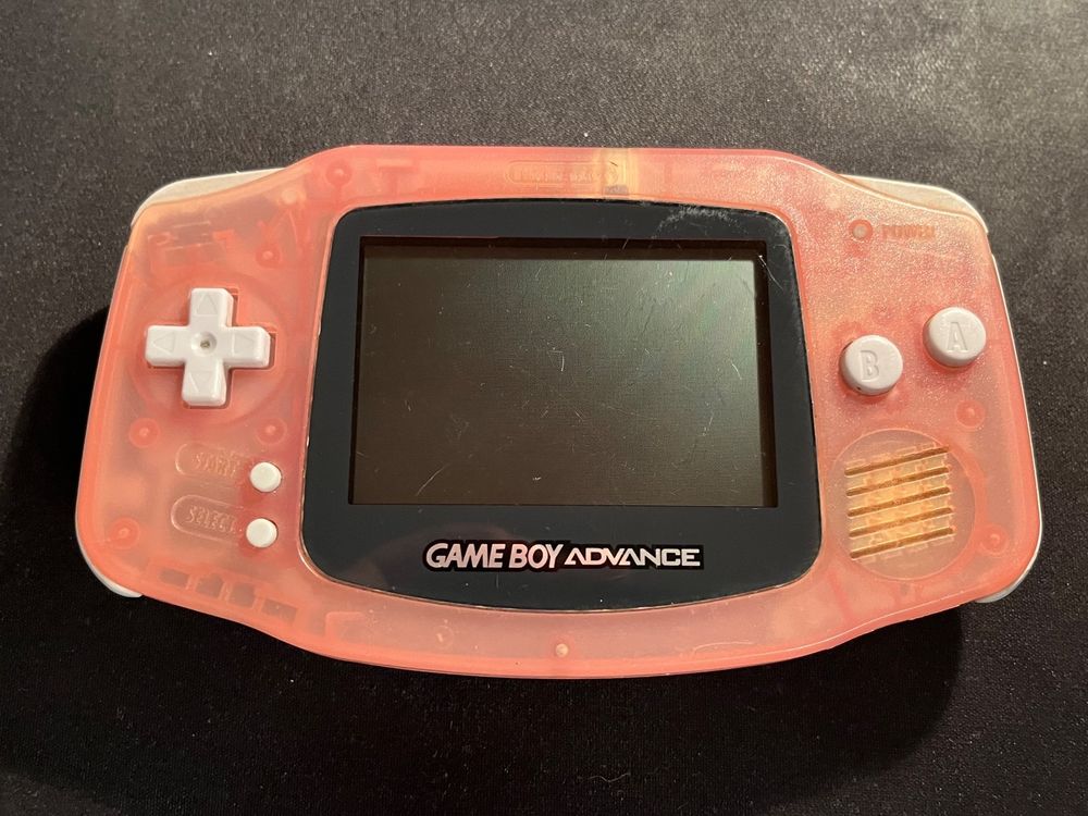 Gameboy Advance Transparent Pink Rosa Nintendo Original (Gebraucht) in ...