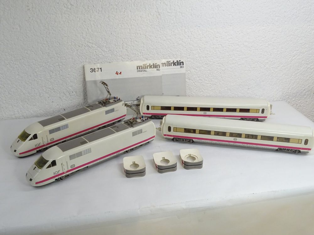 Märklin 3671 ICE1, DB, 4 teilig, Digital H0,WS/AC | Kaufen auf Ricardo