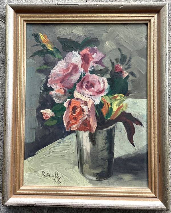 Stilleben Gemälde Unleserlich Signiert | Kaufen auf Ricardo