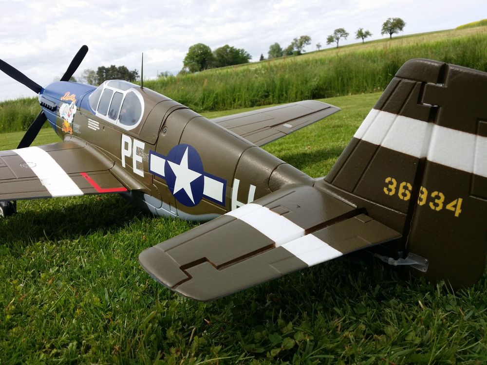 Mustang FMS P 51 B (Gebraucht) in Gurmels für CHF 150 – nur Abholung ...