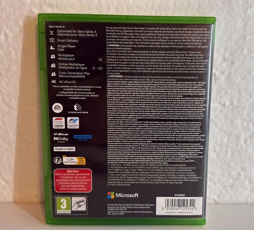 F1 24 - Xbox Series X - Formula One 2024 - Racing Game (Gebraucht) in ...