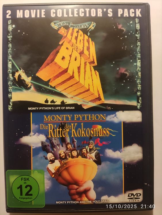 Monty Python - Die Ritter der Kokosnuss / Das Lebe (2 DVDs) (Gebraucht ...