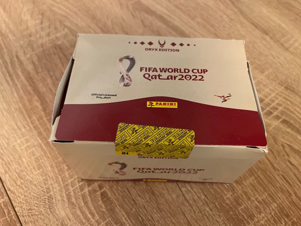 Panini Qatar 2022 box mit avec 100 paquet tute (Neu (gemäss ...