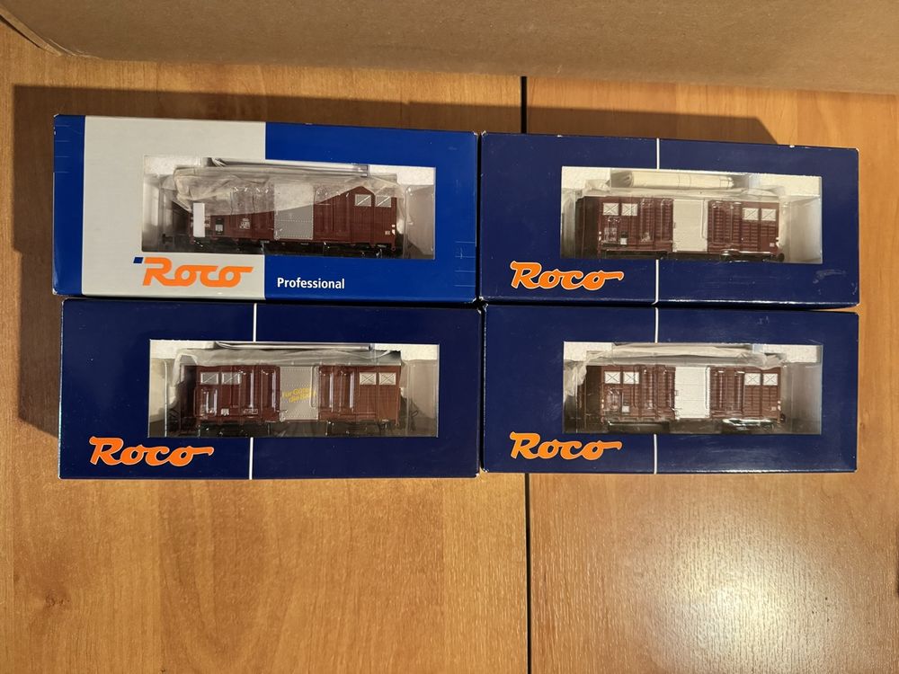 4 wagons Gms / K3 Roco | Kaufen auf Ricardo