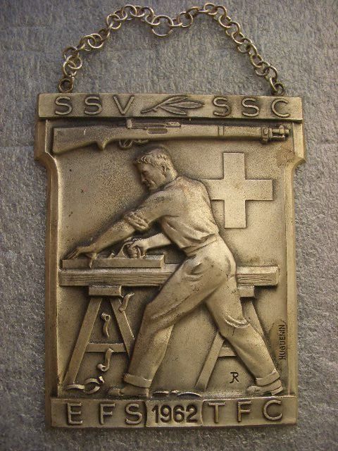 Grosses altes Schützenabzeichen SSV SSC EFS 1962 TFC (Gebraucht) in ...