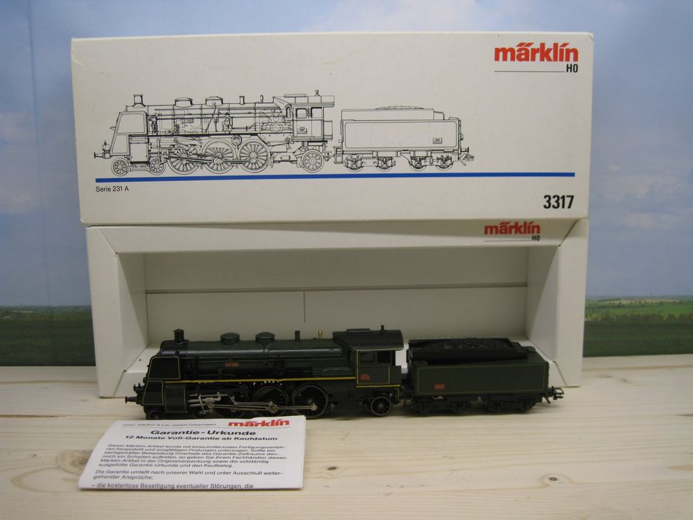 Märklin 3317 Dampflok Serie 231 A / Rauchgenerator / Analog (Gebraucht ...
