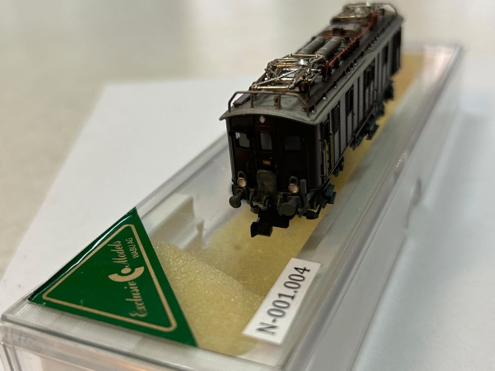 Wabu N locomotive SBB-CFF De 4/4 brune 1685, laiton, rare! | Kaufen auf ...