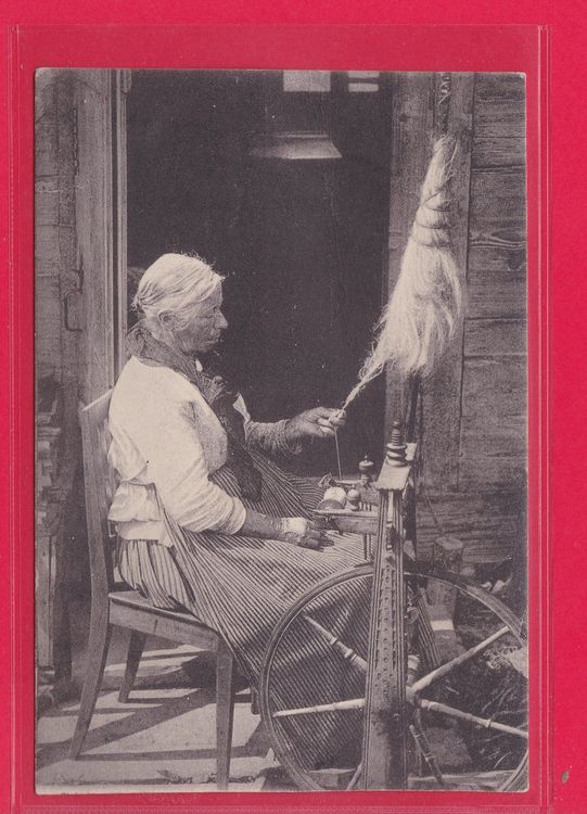 FRAU AM SPINNRAD, 3.7.1914 ( ANTIK ) (Gebraucht) in Oberrieden für CHF ...