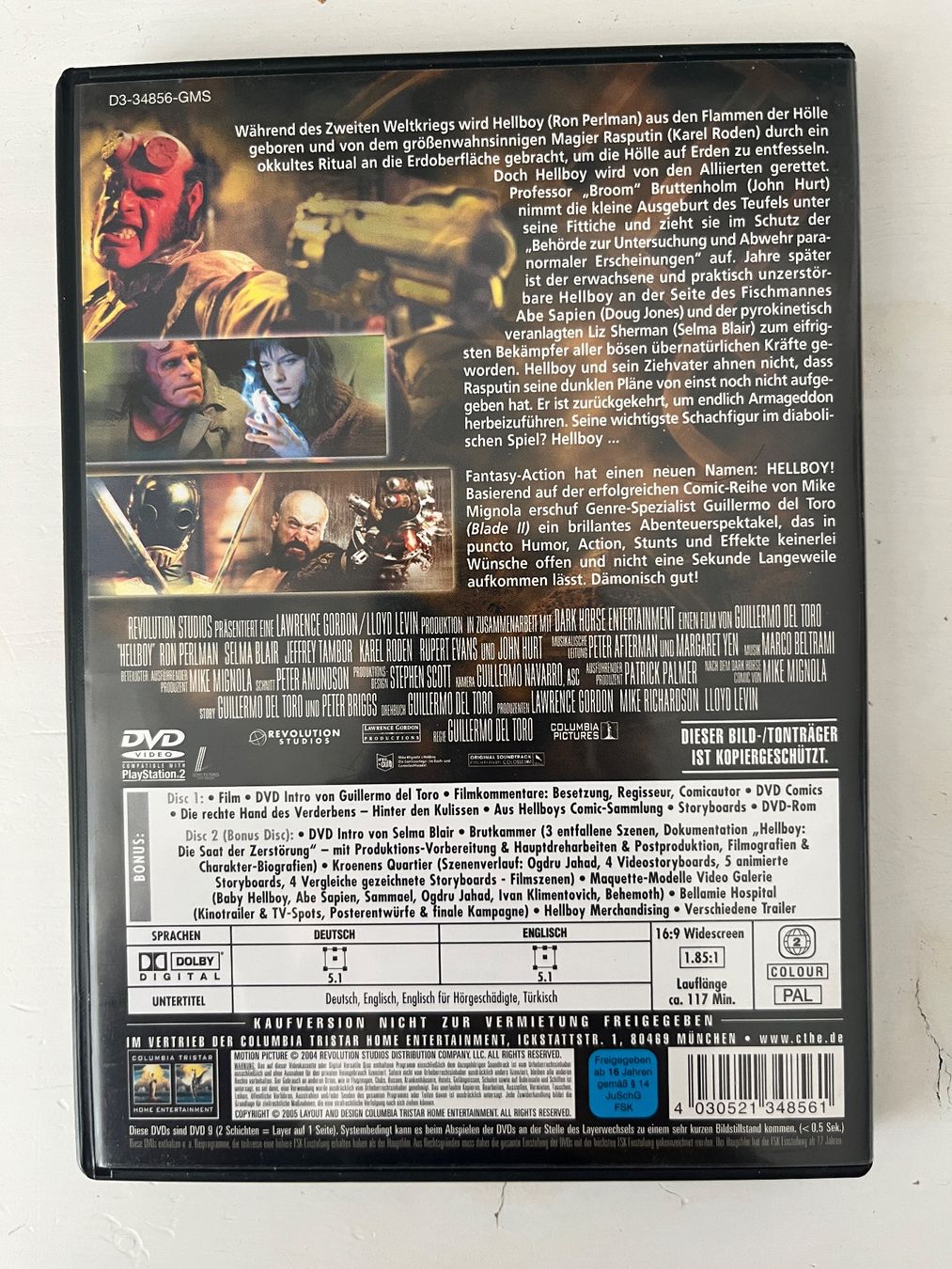 Hellboy (2004) - Special Edition (2 DVDs) 📀 (Neu (gemäss Beschreibung ...