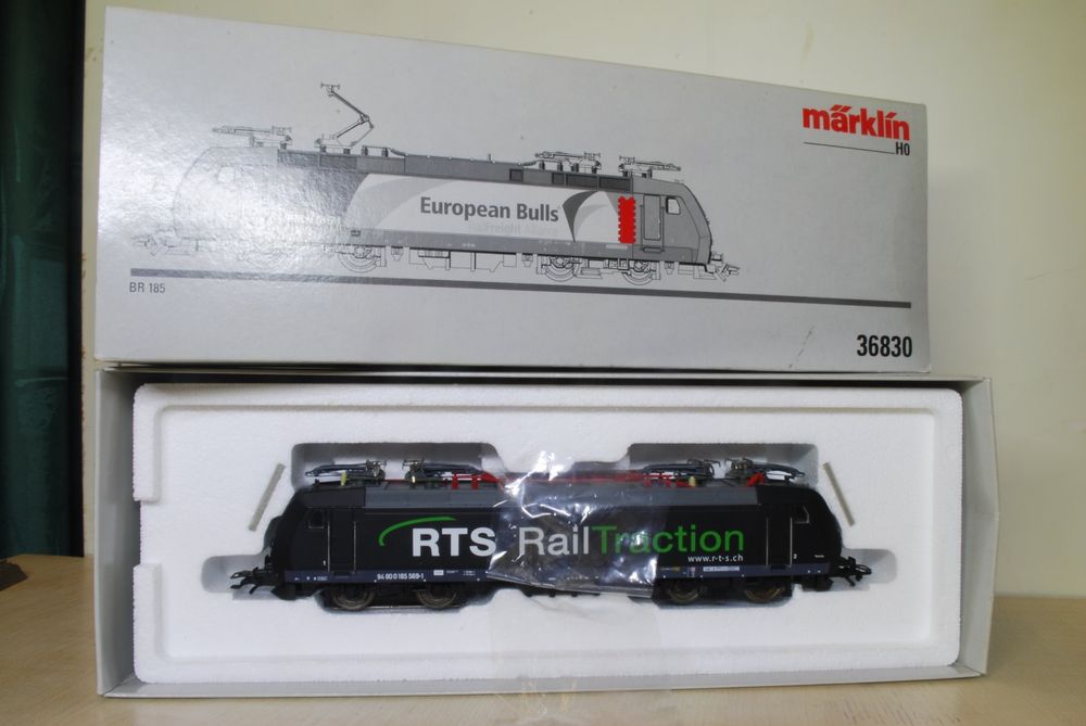 Märklin 36893 BR 185 TRAXX Mehrystemlok RTS Rail Traction (Neu (gemäss ...