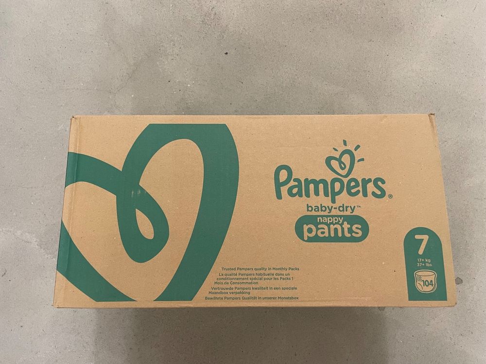 Pampers nappy pants 7 | Kaufen auf Ricardo
