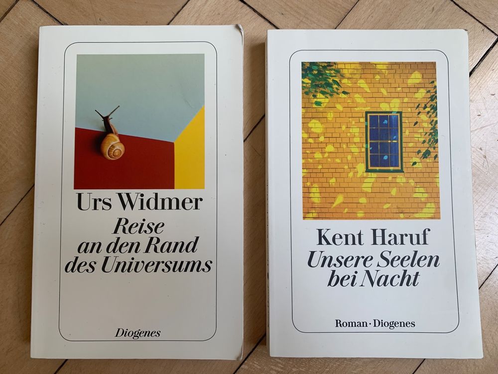 5 Diogenes Romane: Martin Suter, Urs Widmer, Fançoise Dorner (Gebraucht ...