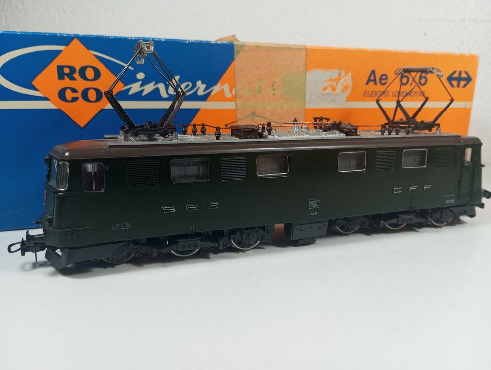 ROCO: 4195 Lokomotive Ae 6/6 SBB CFF (Gebraucht) in Fontaines NE für ...