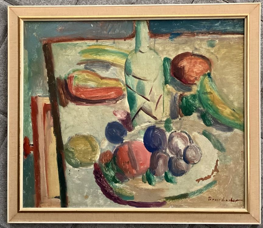 Stilleben Gemälde Unleserlich Signiert | Kaufen auf Ricardo