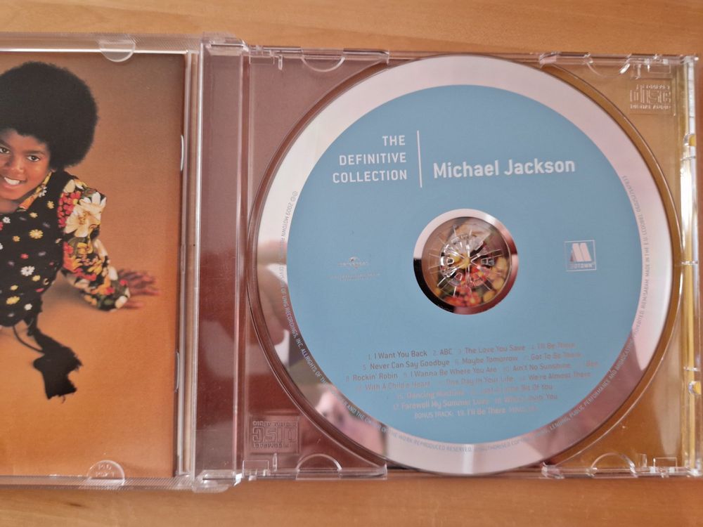 CD Michael Jackson The Definitive Collection alte Aufnahmen (Gebraucht ...