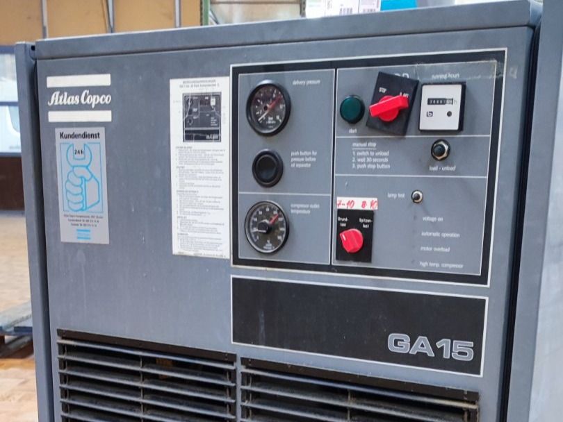 Kompressor - Atlas Copco GA15 | Kaufen auf Ricardo