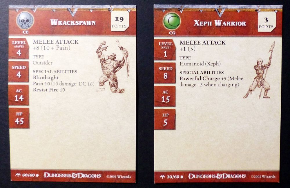 WRACKSPAWN XEPH WARRIOR DUNGEONS & DRAGONS ANGELFIRE 2005 (Neu und ...