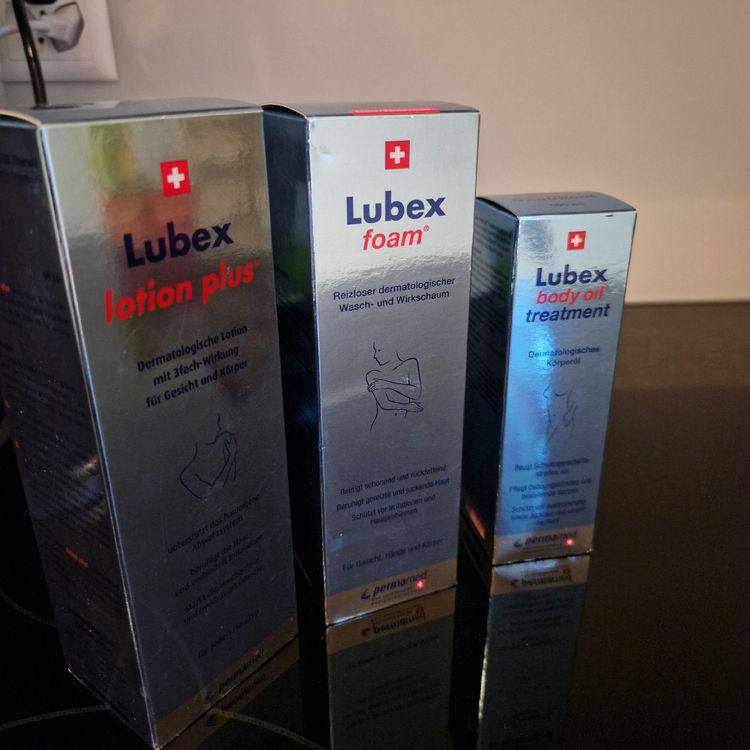 Lubex Set (Öl, Waschschaum, Lotion) (Neu (gemäss Beschreibung)) in ...