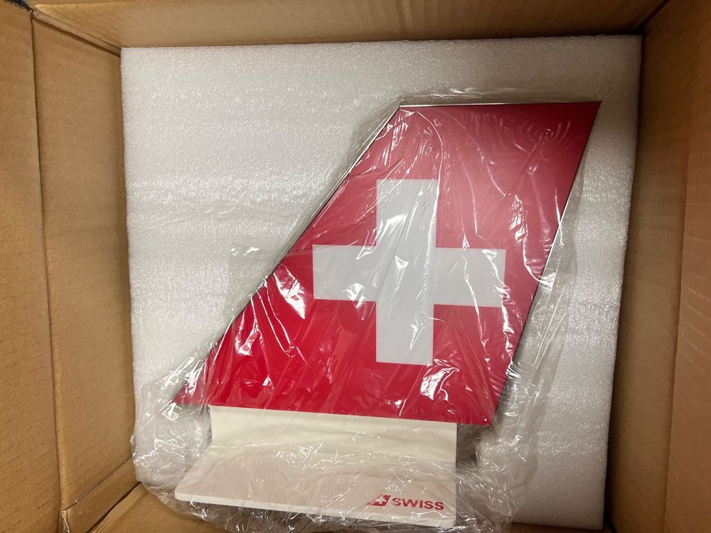 SWISS light / lampe / leuchte - Table Display Lighted (Neu und ...