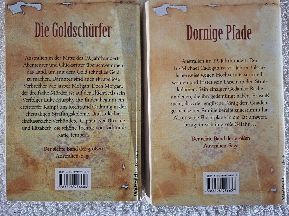 William Stuart Long, Australien Saga, alle 8 Bücher (Gebraucht) in ...