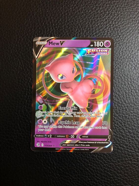 Fusion Strike Mew V 113/264 Ab 1 | Kaufen auf Ricardo
