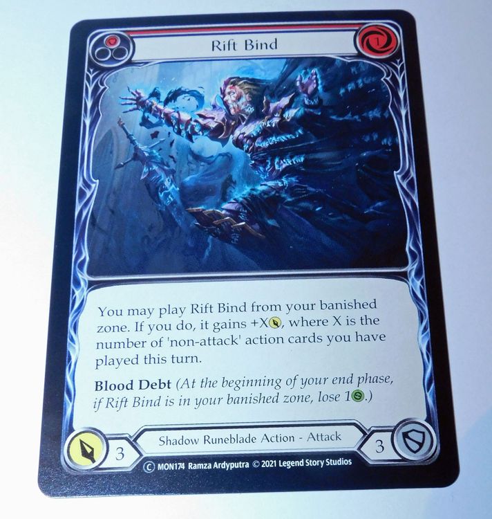 Sammelkarten Flesh & Blood - Rift Bind MON174 2021 | Kaufen auf Ricardo