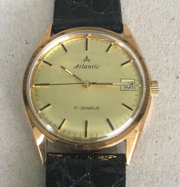 Atlantic Quartz Armbanduhr (Gebraucht) in Root für CHF 30 – mit ...