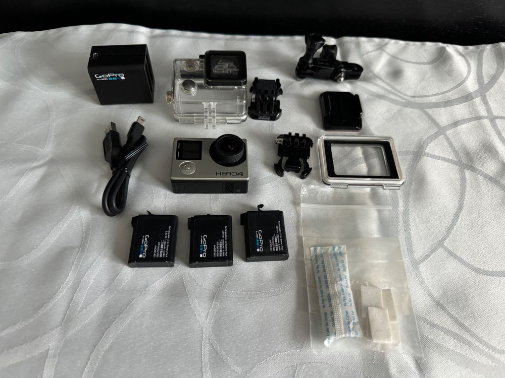 GoPro HERO4 Silver mit viel Zubehör (Gebraucht) in Adlikon b ...