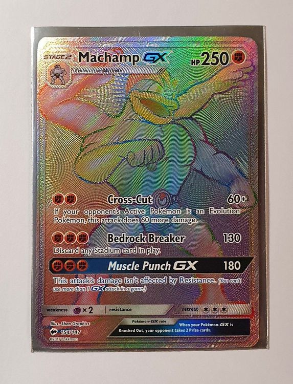 Machamp GX 154/147 boosterfrisch Pokemon (Neu (gemäss Beschreibung)) in Embrach für CHF 8 – mit ...