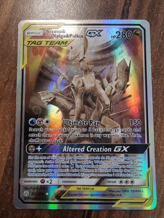 Tag team Arceus & Diagla & Palkia | Kaufen auf Ricardo