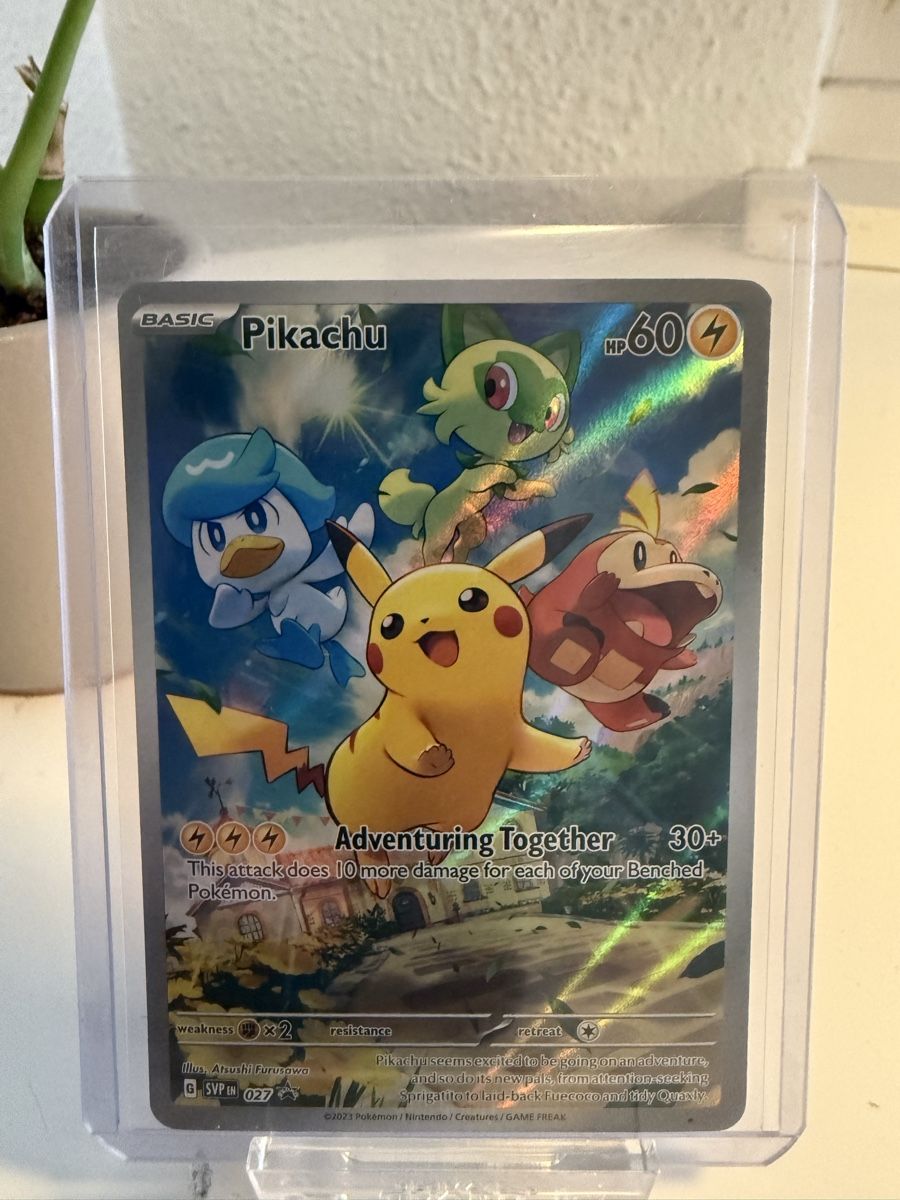 Pikachu (Promo) 027 SVP 🇺🇸 (Neu (gemäss Beschreibung)) in Zürich für ...