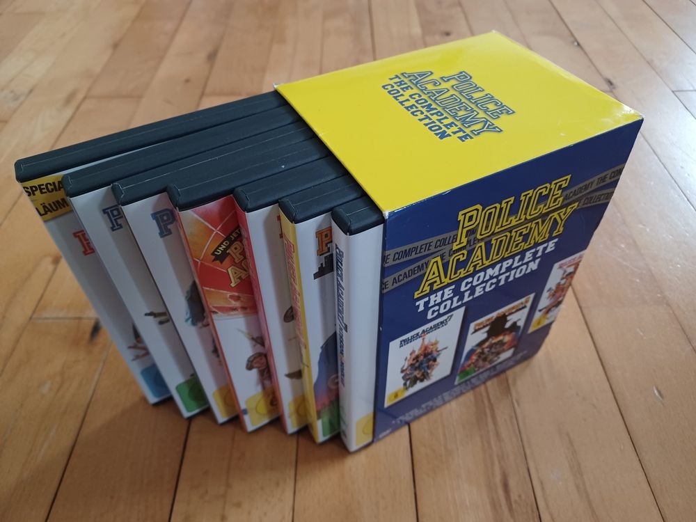 Police Academy 1-7 Complete Collection 7x DVD Box Comedy | Kaufen auf ...