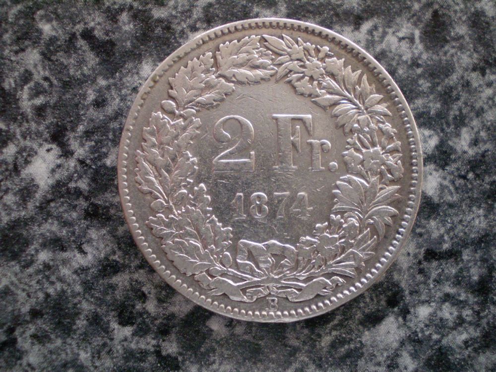 2 Fr.1874 !!! ab 1.- !!! (Gebraucht) in Dierikon für CHF 16 – mit Lieferung auf Ricardo kaufen