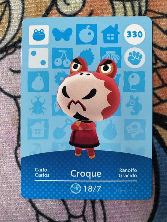 Carlo/ Croque EU 330 Amiibo Animal Crossing | Kaufen auf Ricardo